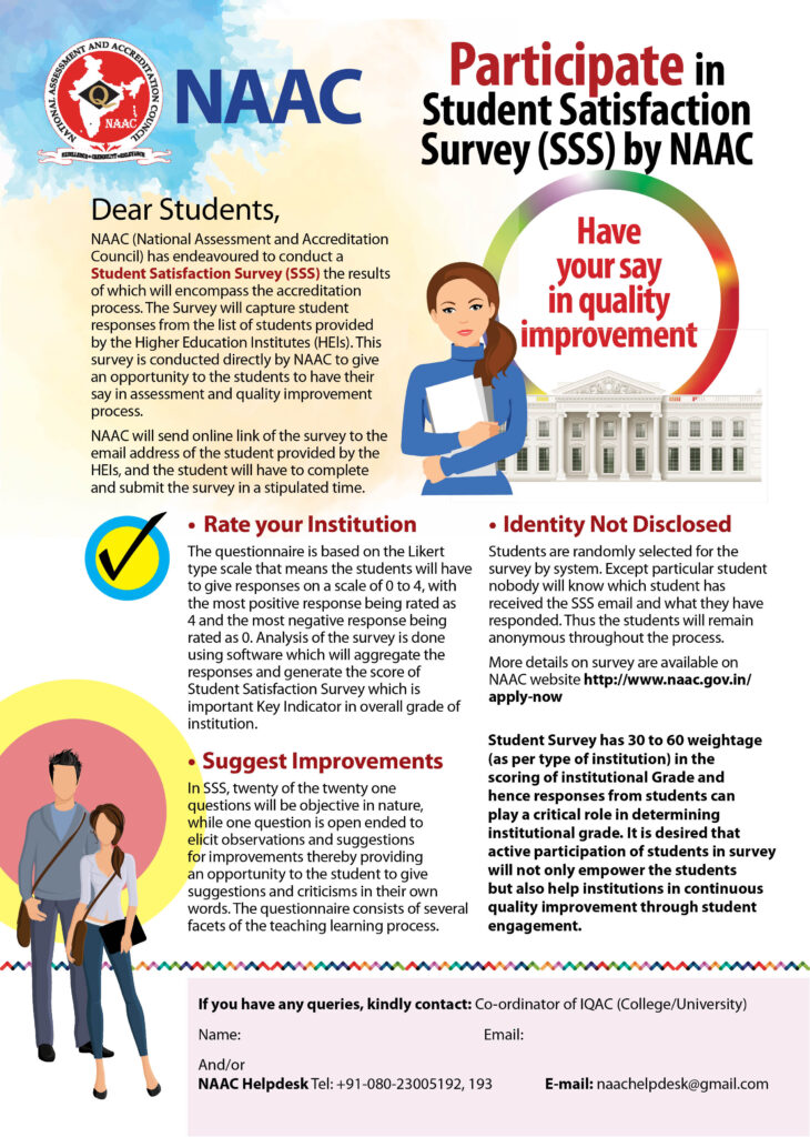 NAAC SSS Poster – शासकीय मुकुटधर पांडेय महाविद्यालय, कटघोरा, जिला-कोरबा ...
